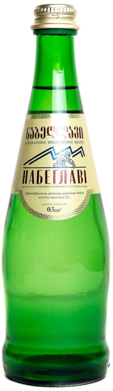 Вода минеральная Nabeghlavi газированная 0,5 л (4865602000010) — купити ...